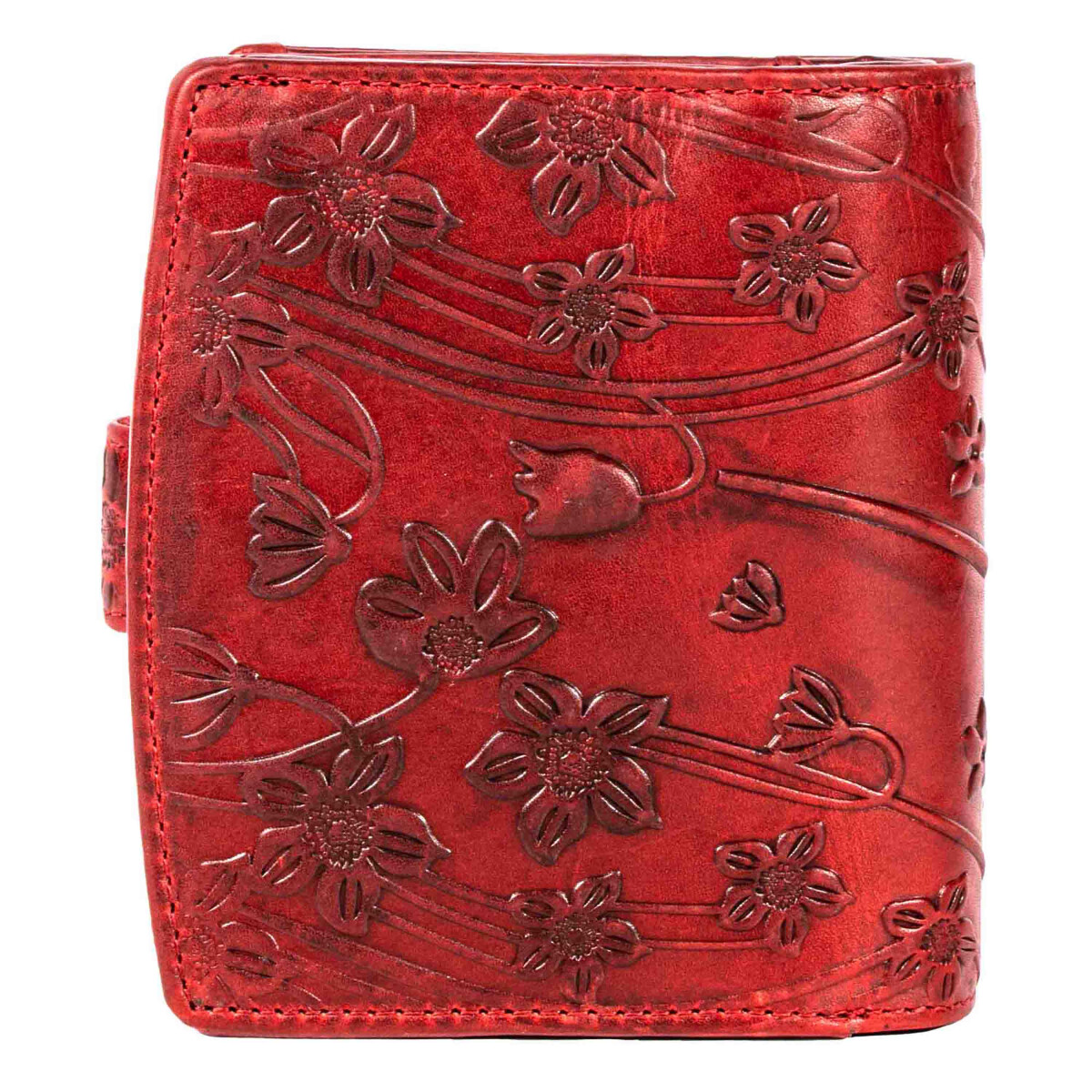 MATADOR Echt Leder Damen Geldbörse Portemonnaie RFID TüV Rot